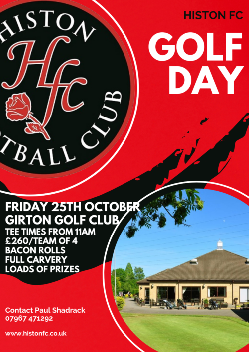 Histon FC Golf Day – Histon FC
